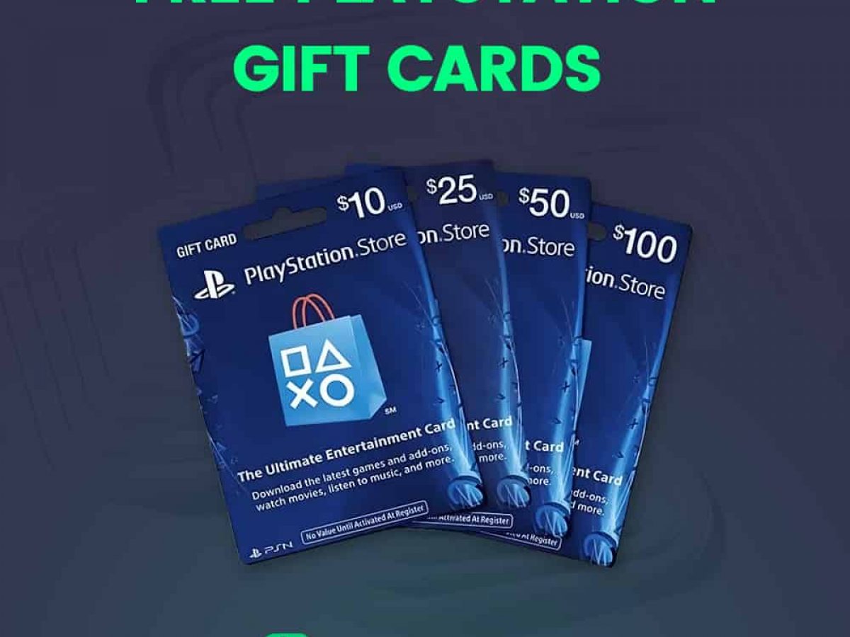 Playstation free gift cards store
